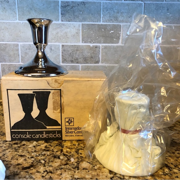 Other | Vintage International Silver Co Silverplate Console ...